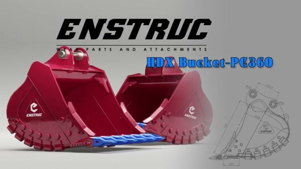 Excavator HDX Buckets Delivered to the USA | Enstruc