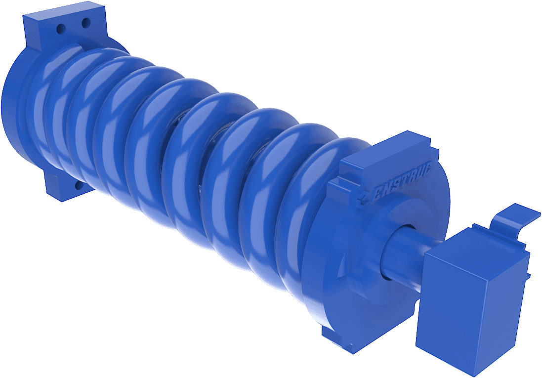 Quarry Excavator Track Adjusters - Enstruc Wear Solutions