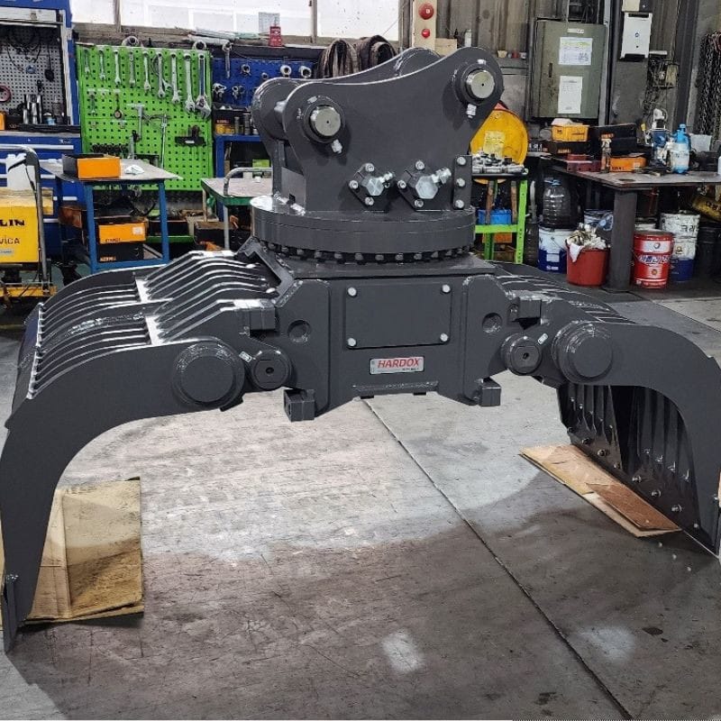Hydraulic Grabs for Excavators | Enstruc Wear Solutions